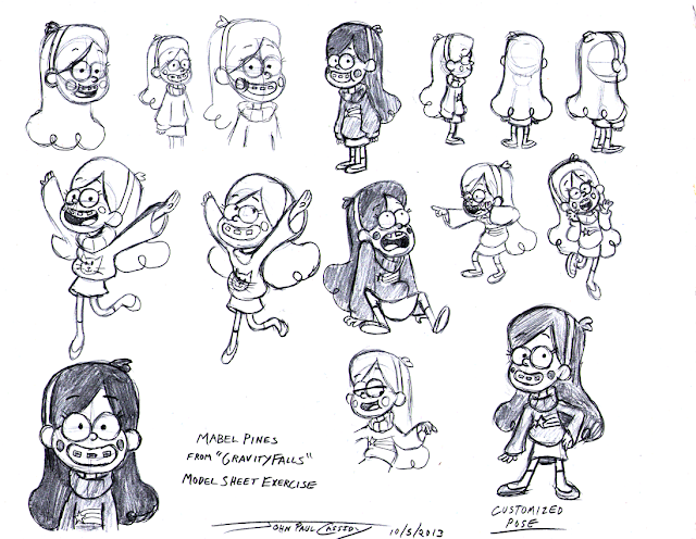 Production Concept Art : Gravity Falls- Concept Art