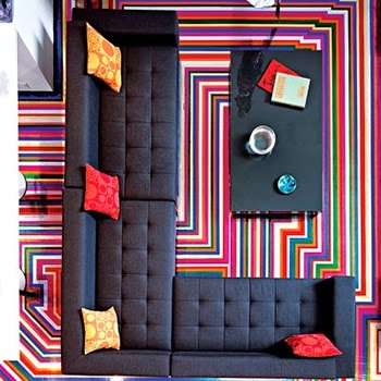 Living Art with Style | Dubai Blog: 10 Colorful Interior Floor Designs