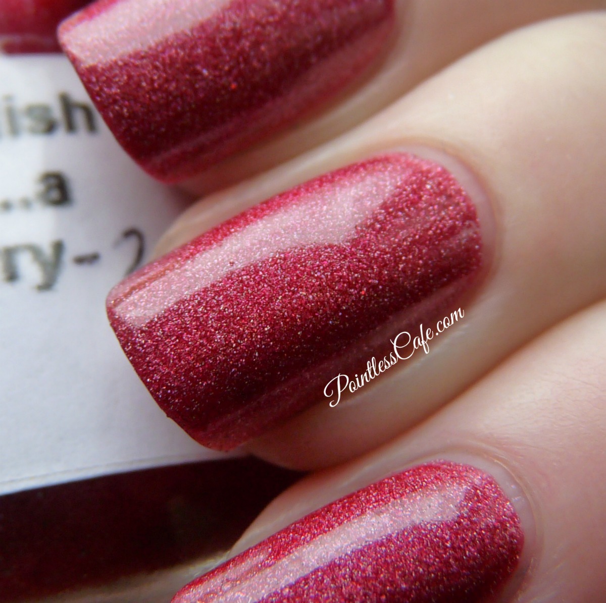 6 Harts Polish: Blow Me a Raspberry | Pointless Cafe