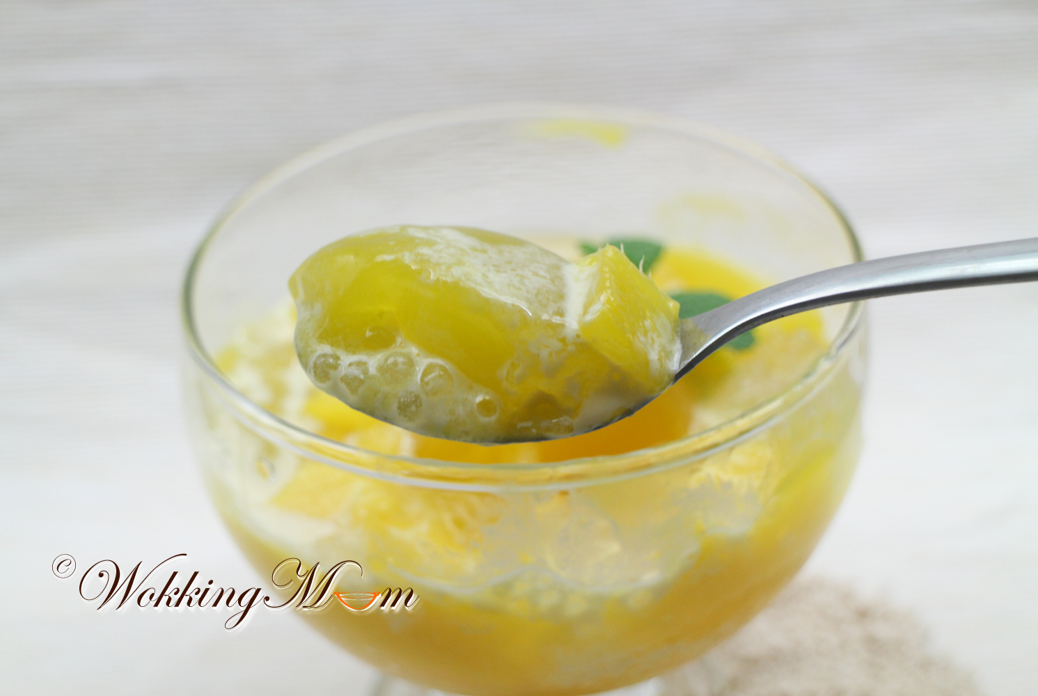 Let's get Wokking!: Mango Jello with Sago | Singapore Food Blog on easy ...