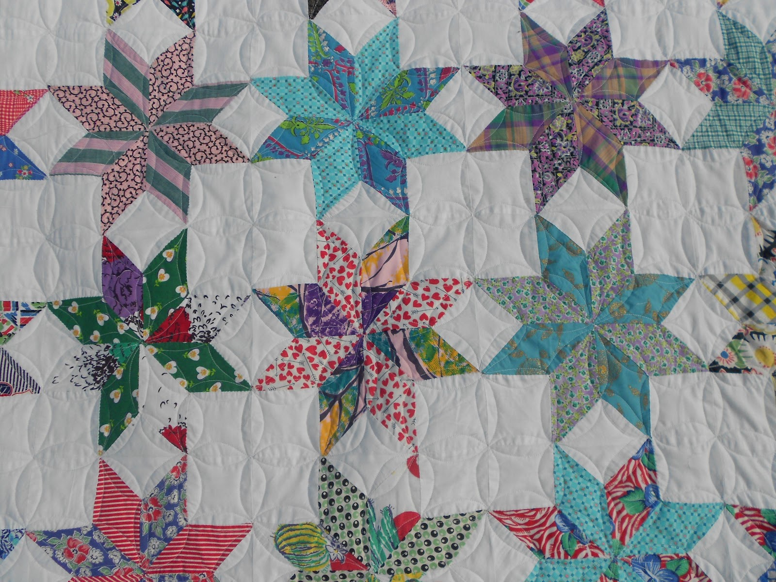 Down To Sew: Antique 8-Pointed Star