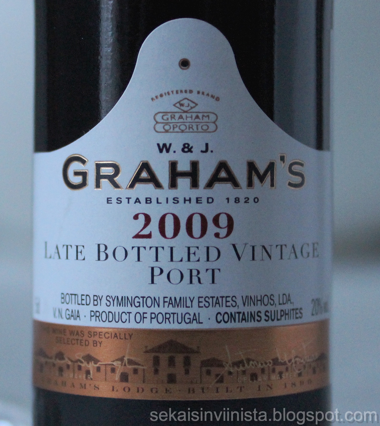 Sekaisin viinistä: Pieni pullo, suuri viini: Graham's LBV Port
