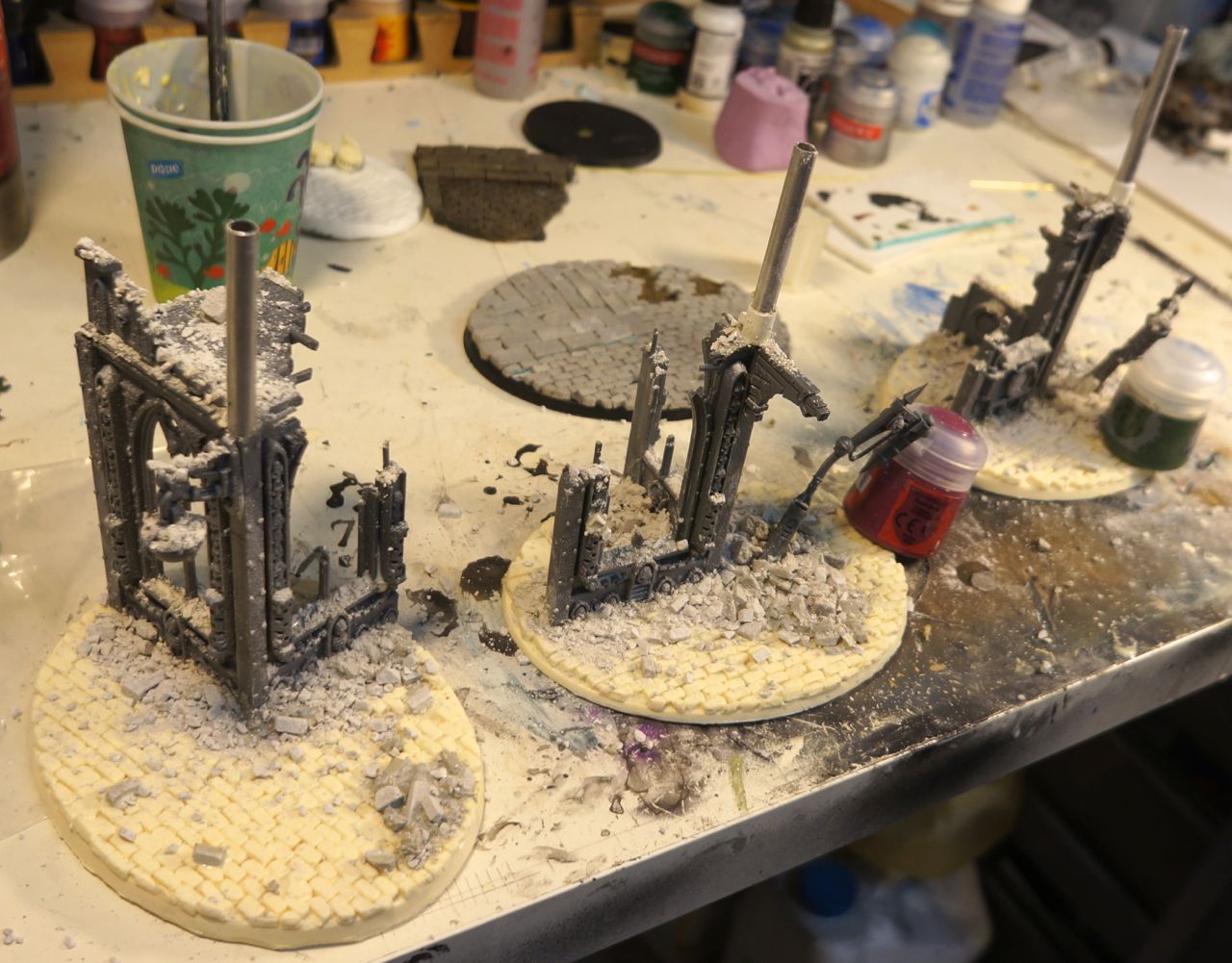 40k Hobby Blog: Custom Resin Flying Base