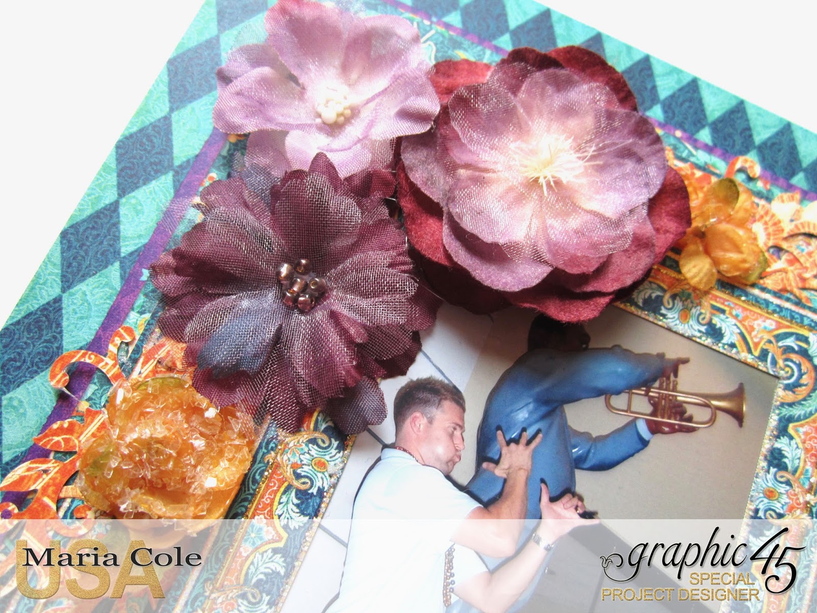 Paperiah: Graphic 45 Midnight Masquerade Layout