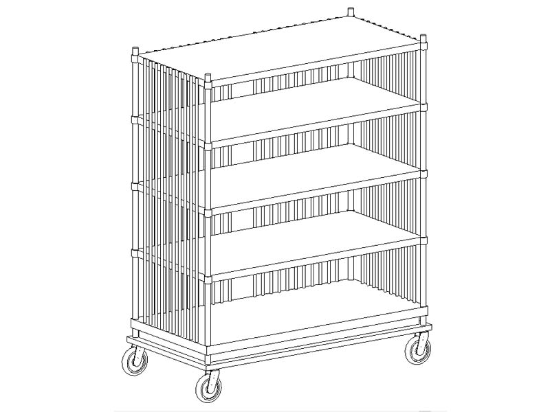 BIM HEALTHCARE REVIT FAMILIES : Supply Carts