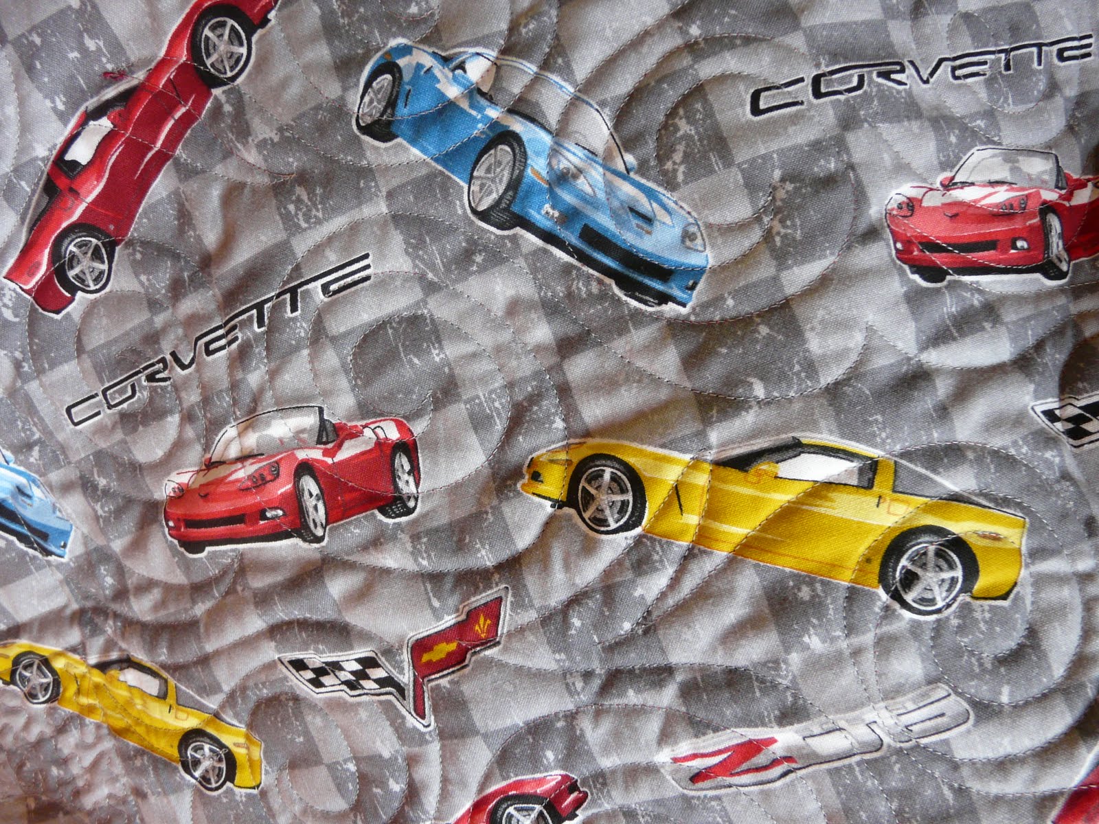 Timber Hill Threads: Corvette Quilt- At the Finish Line!