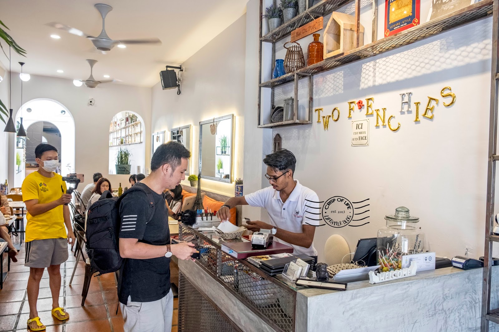 Two Frenchies Cafe Bistro @ Lebuh Bishop, Georgetown, Penang - Crisp of ...