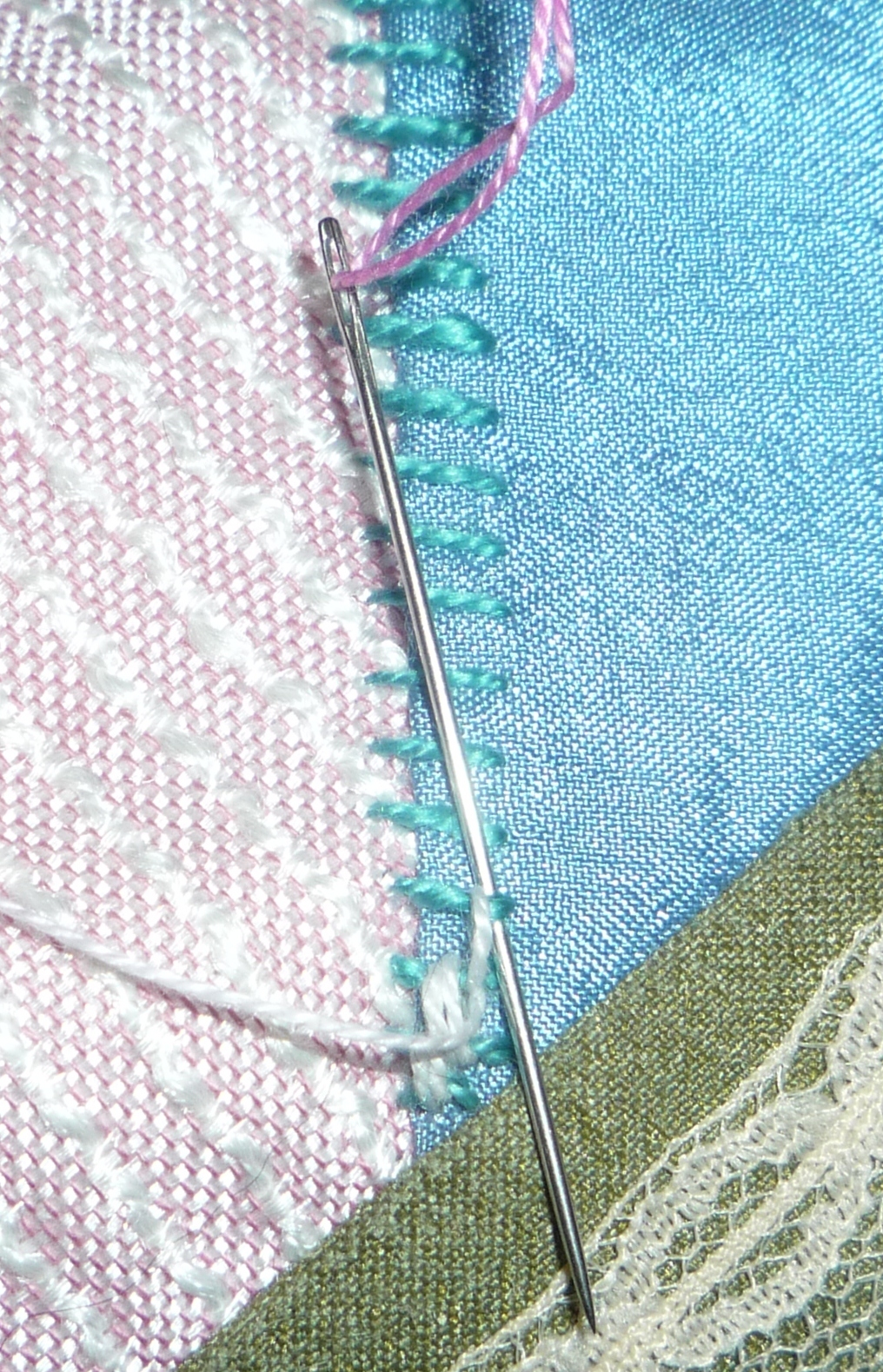 Tutorial - Portuguese Border Stitch/Portuguese Braid Stitch
