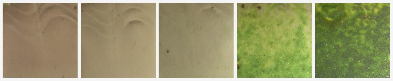 MICHAEL CERV POTTERY: Copper, Iron, and Rutile Line Blends