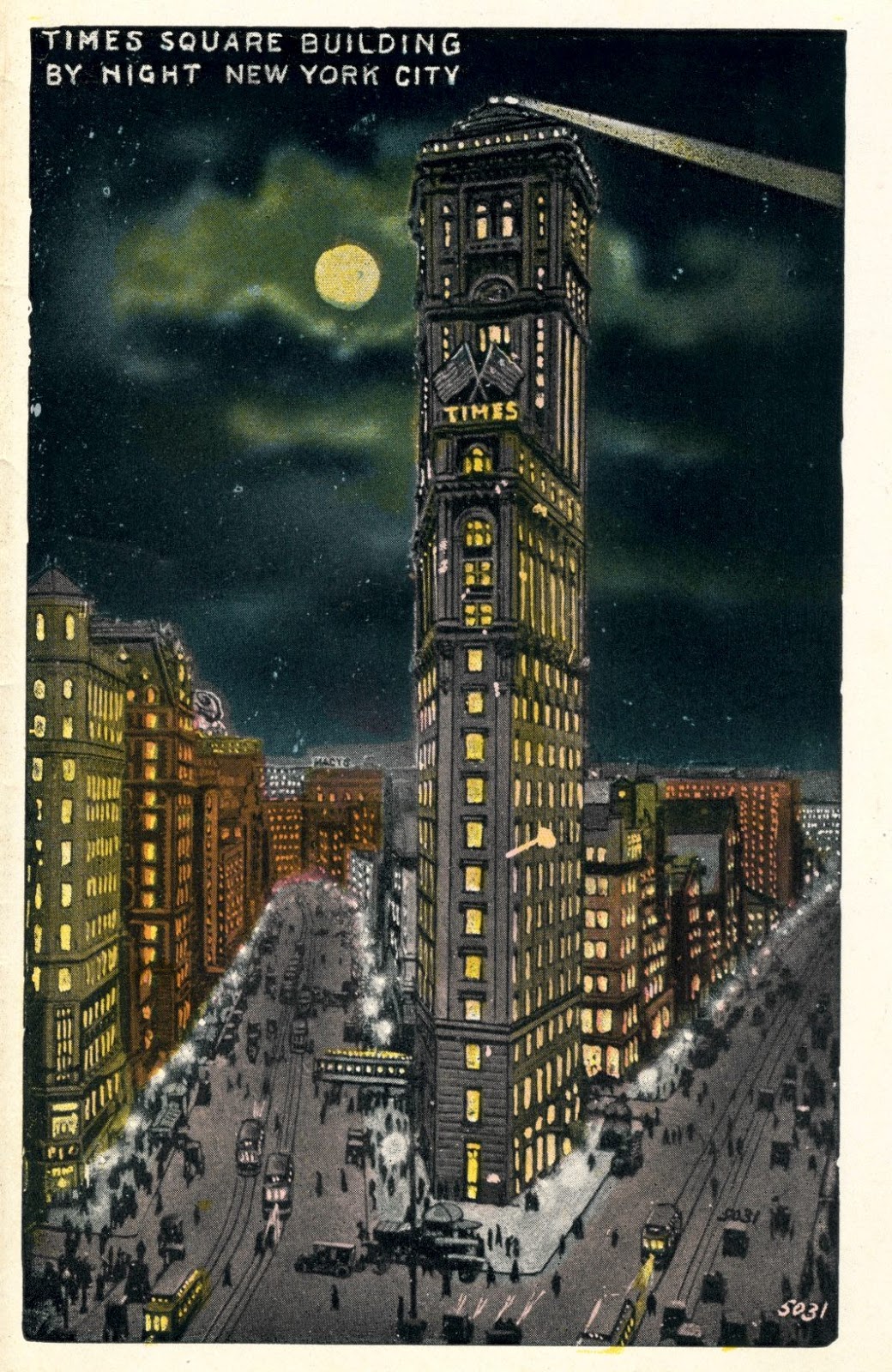 Clearly Vintage: The Last of the NYC by Night Postcards