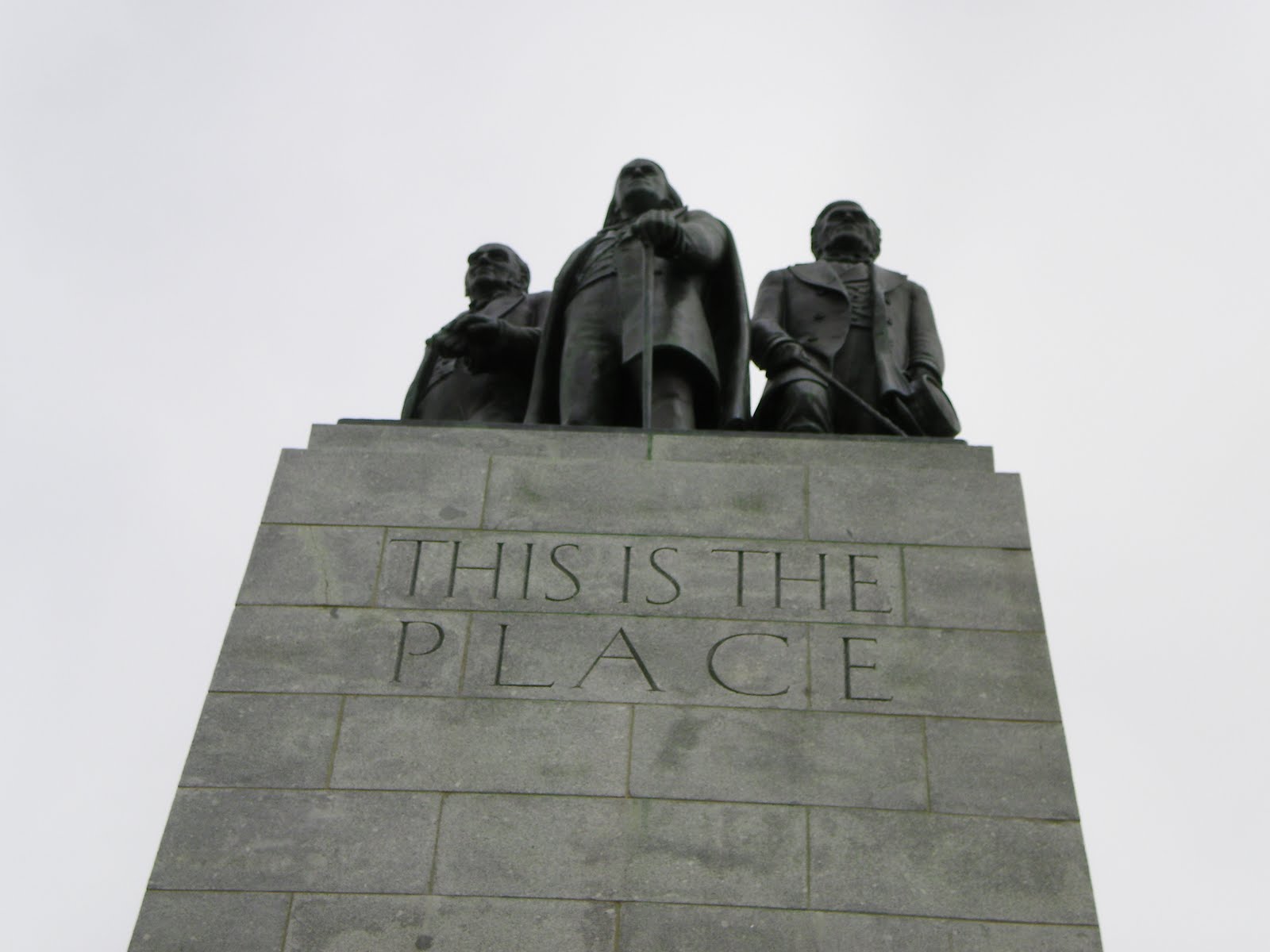 The Little Mrs. McCormick: This is the Place Monument at Heritage Park