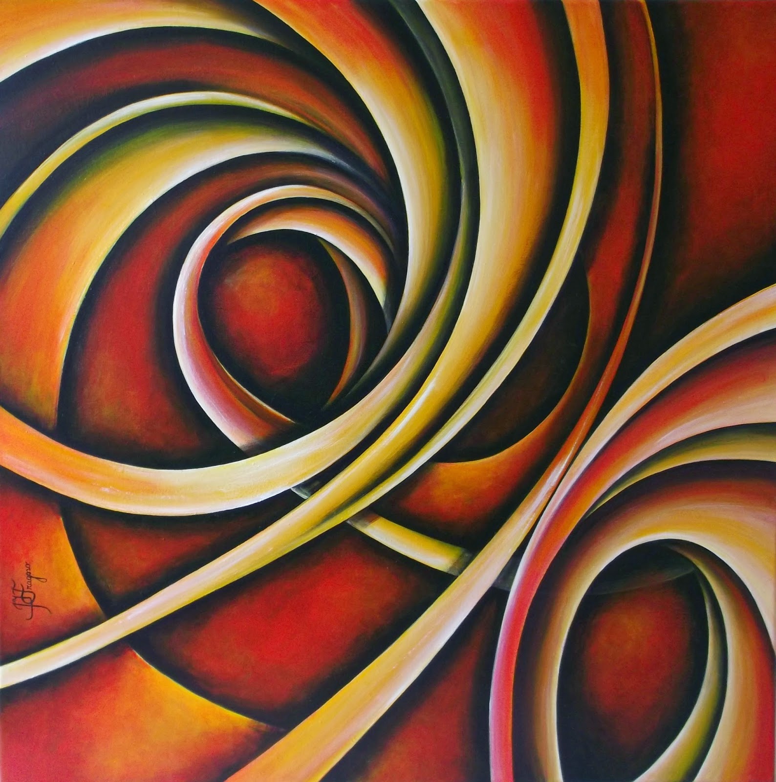 ABSTRACTE SCHILDERIJEN