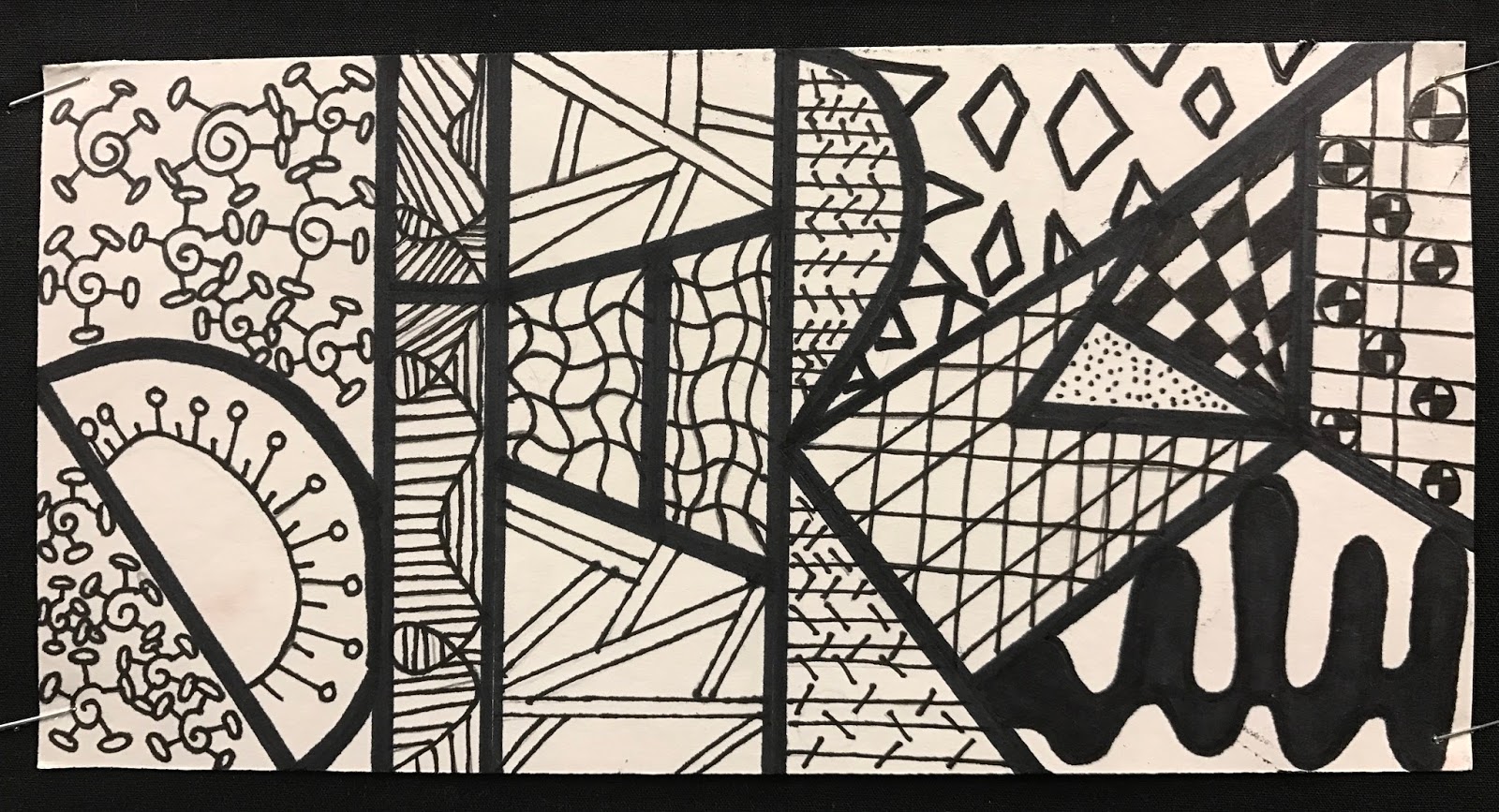 Mrs. Wille's Art Room: 7th & 8th grade Zentangle name design