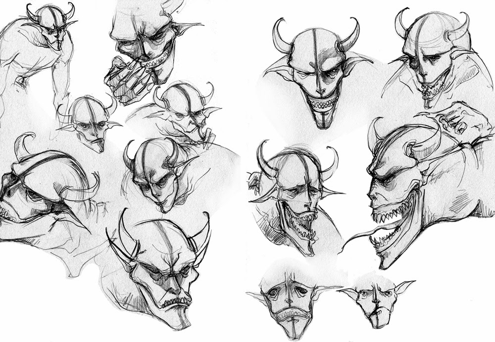 Samantha Niemczyk: Character Design: Villain and His Face Expressions