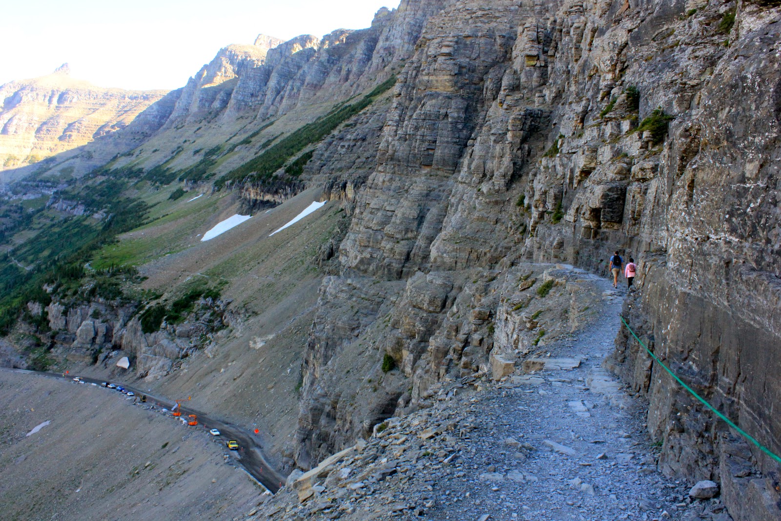 America by RV: Hiking The Highline Trail in Glacier National Park