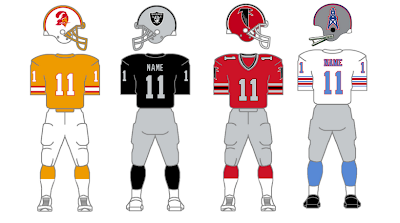 The Gridiron Uniform Database: Best NFL Uniform Tournament, Week 3