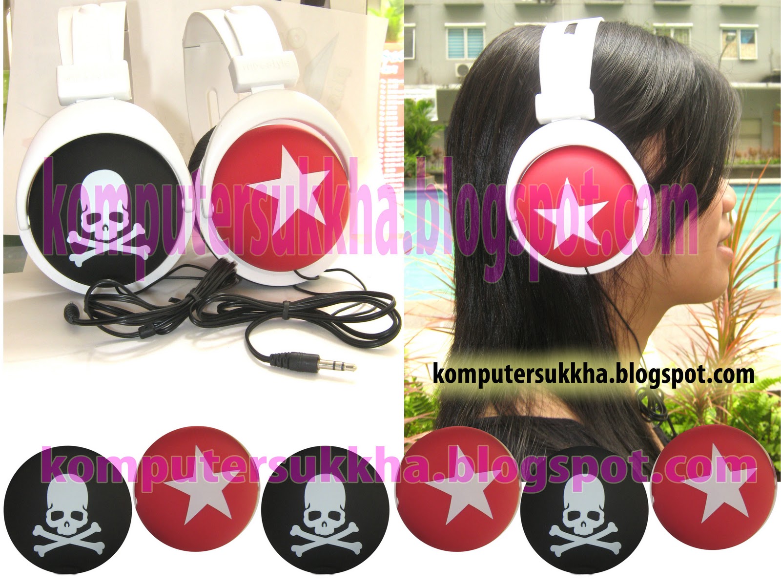 Komputer Sukkha: Earphone Lucu & Gaya