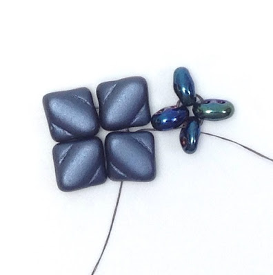 How to Make Framed Dia or Silky Beaded Earrings - The Beading Gem's Journal