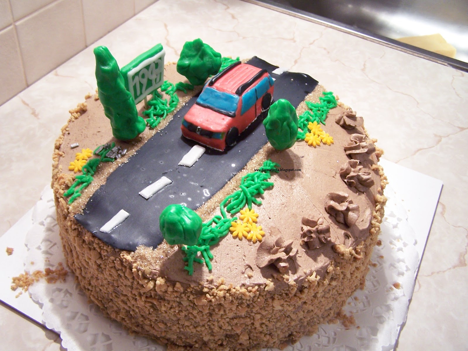 Formatorta: Autós torták