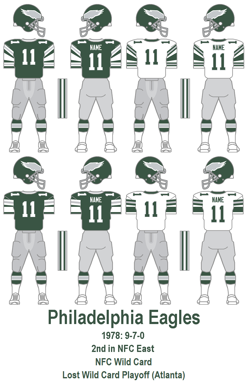 Bill's Update Blog: 1974-79 Philadelphia Eagles