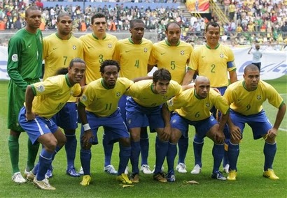 The great Brazil Soccer Team.....