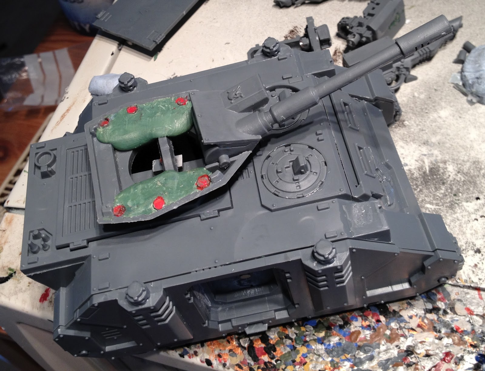Hand of Junk: Predator Turret Magnetisation