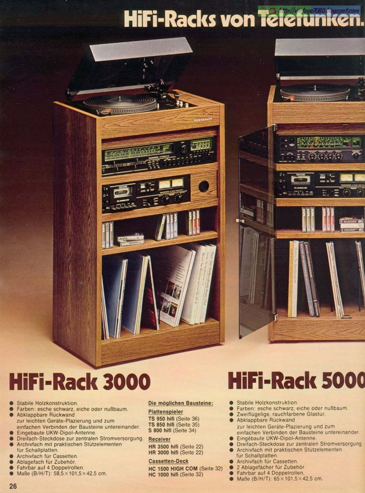 Vintage 70 80: Telefunken 12 - Catálogo 1979-1980