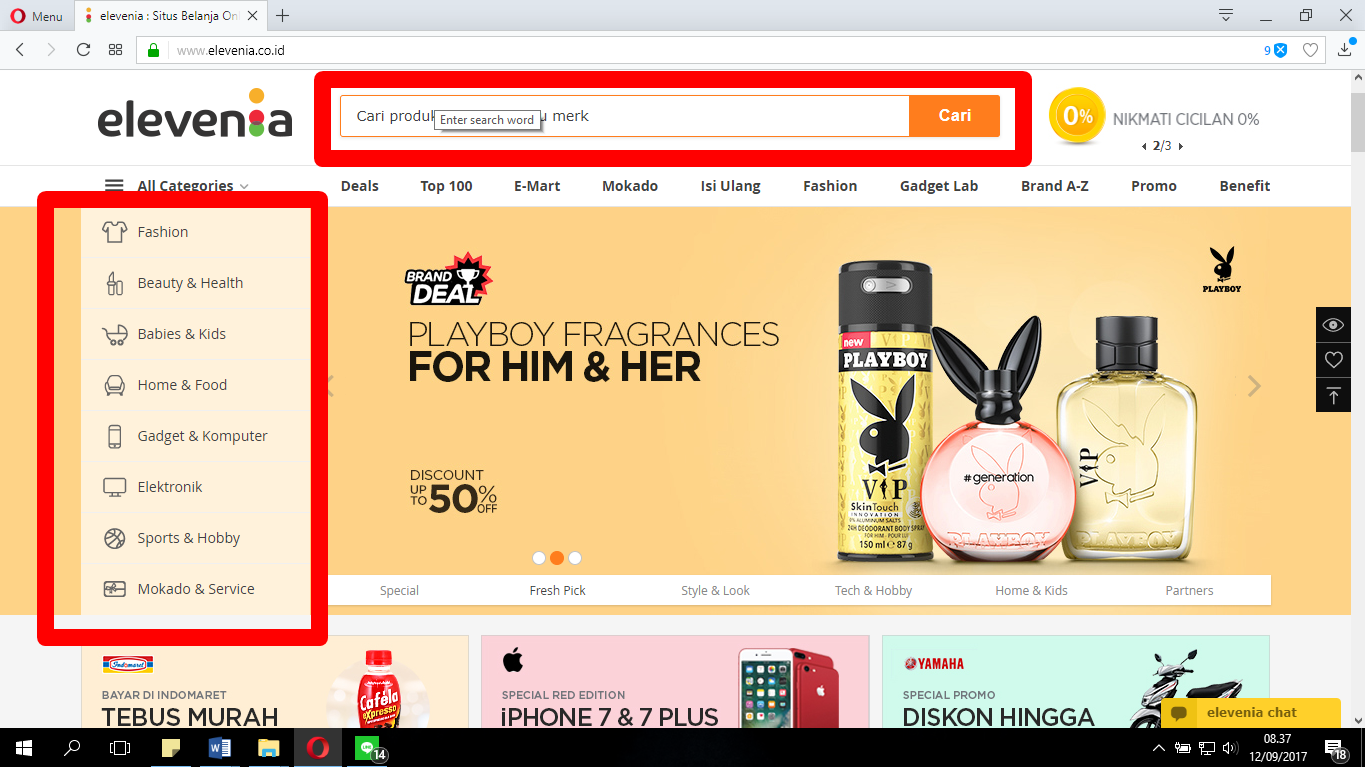 8 Golden Rules and 16 Prinsip UI (Studi kasus Elevenia) ~ DOOMBOD BERBAGI