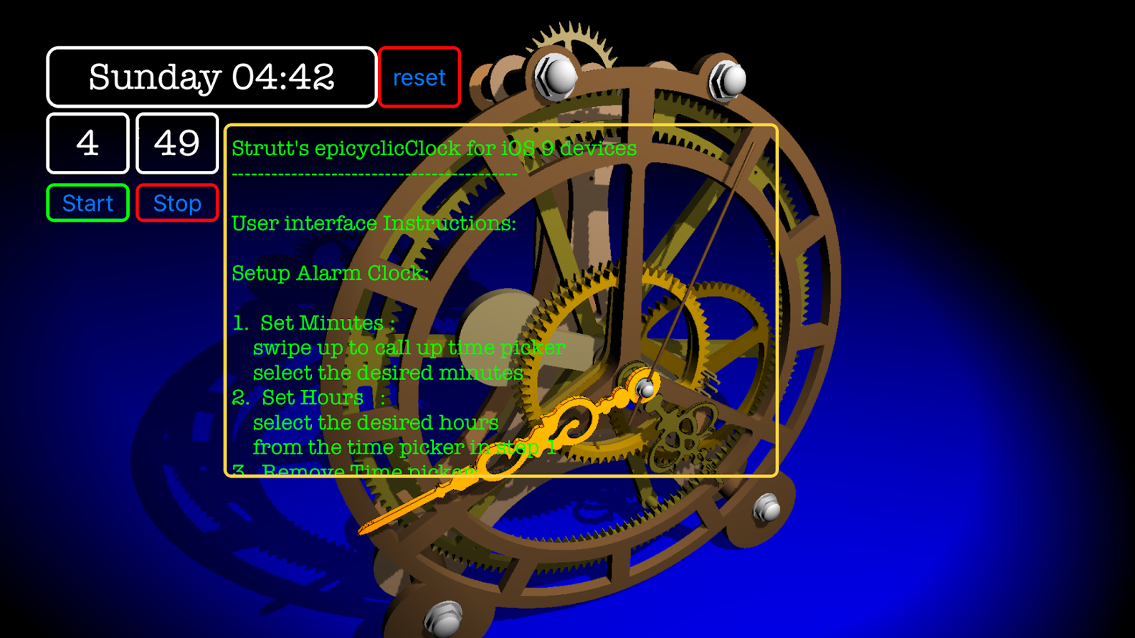 Epicyclic Clock