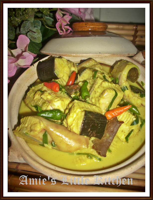 Ikan Pari Lemak Cili Padi Dengan Kencur - Amie's Little Kitchen