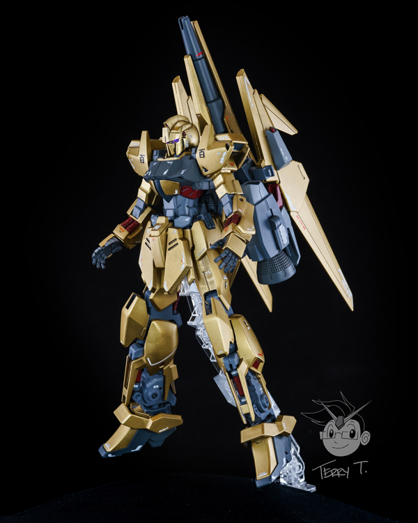 Custom Build: HGBF 1/144 Mega-Shiki