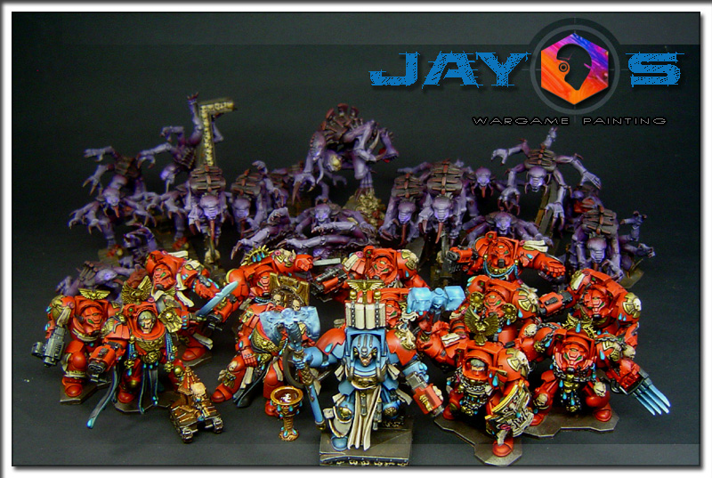 Jay's Wargame Painting: Space Hulk complete Miniature Range Painted