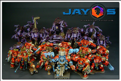 Jay's Wargame Painting: Space Hulk complete Miniature Range Painted