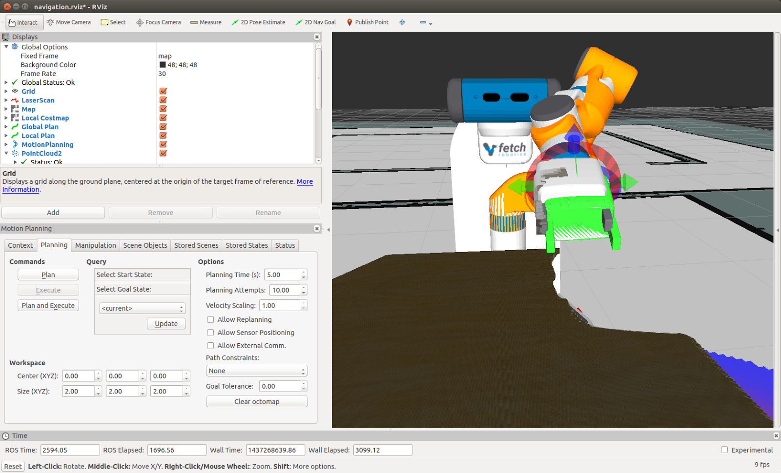 ROS Jogger: Playing with Fetch and Freight robots (from Fetch Robotics ...