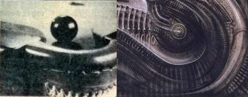 Alien Explorations: HR Giger: N.Y. City II references pot Black TV ...