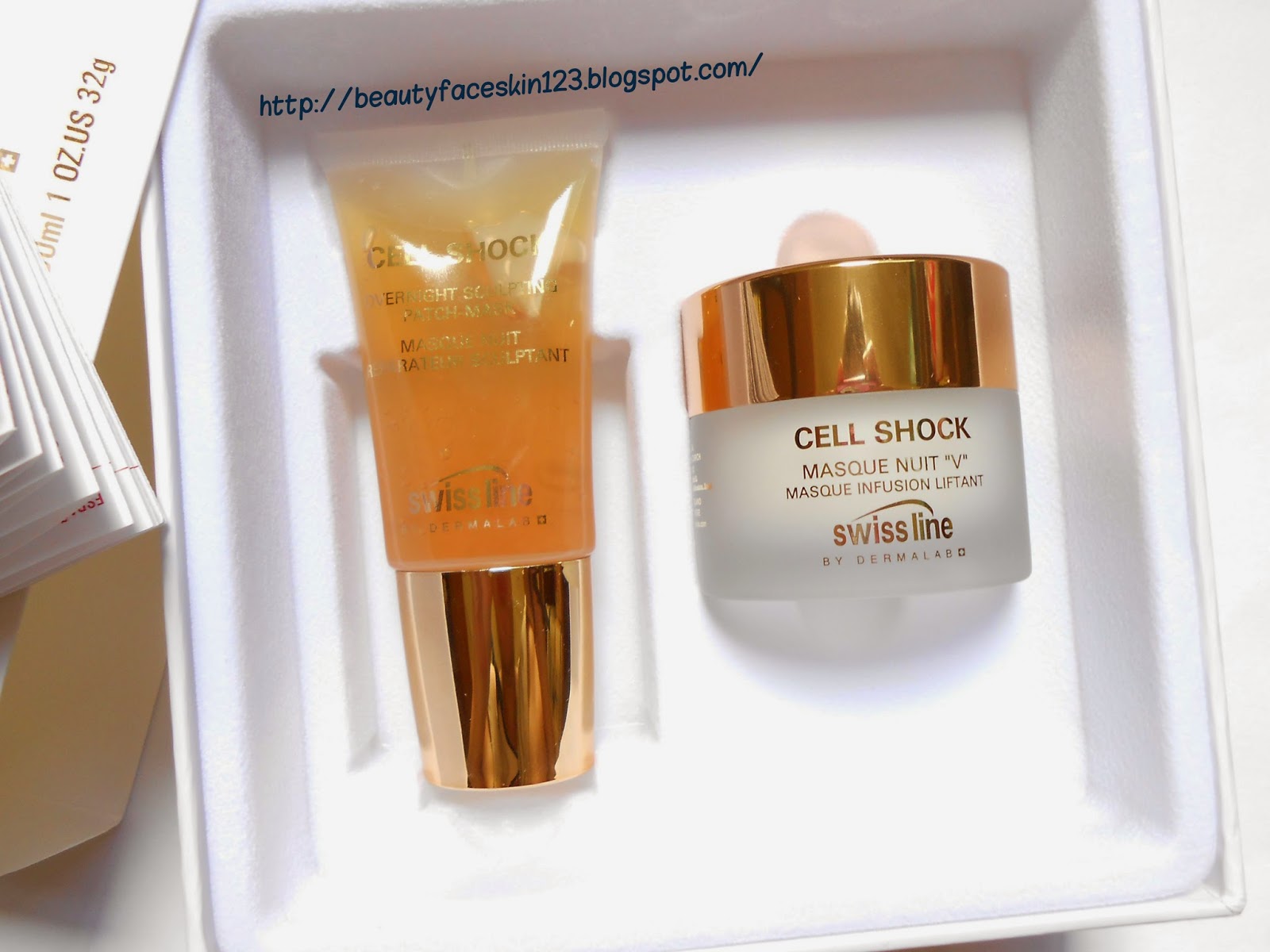 GREAT SKINandLIFE: REVIEW ON SWISS LINE CELL SHOCK OVERNIGHT “V” MASK
