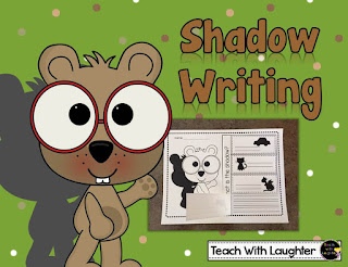 Teach With Laughter: Groundhog Day Shadow Writing