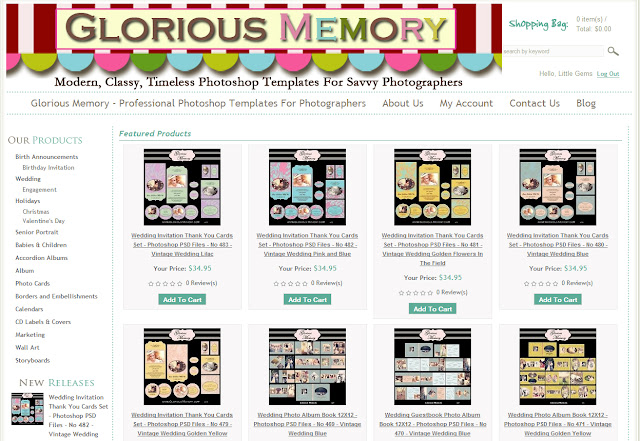 Deal Seeking Photographers: Featured Vendor {Glorious Memory} & Freebie Friday!