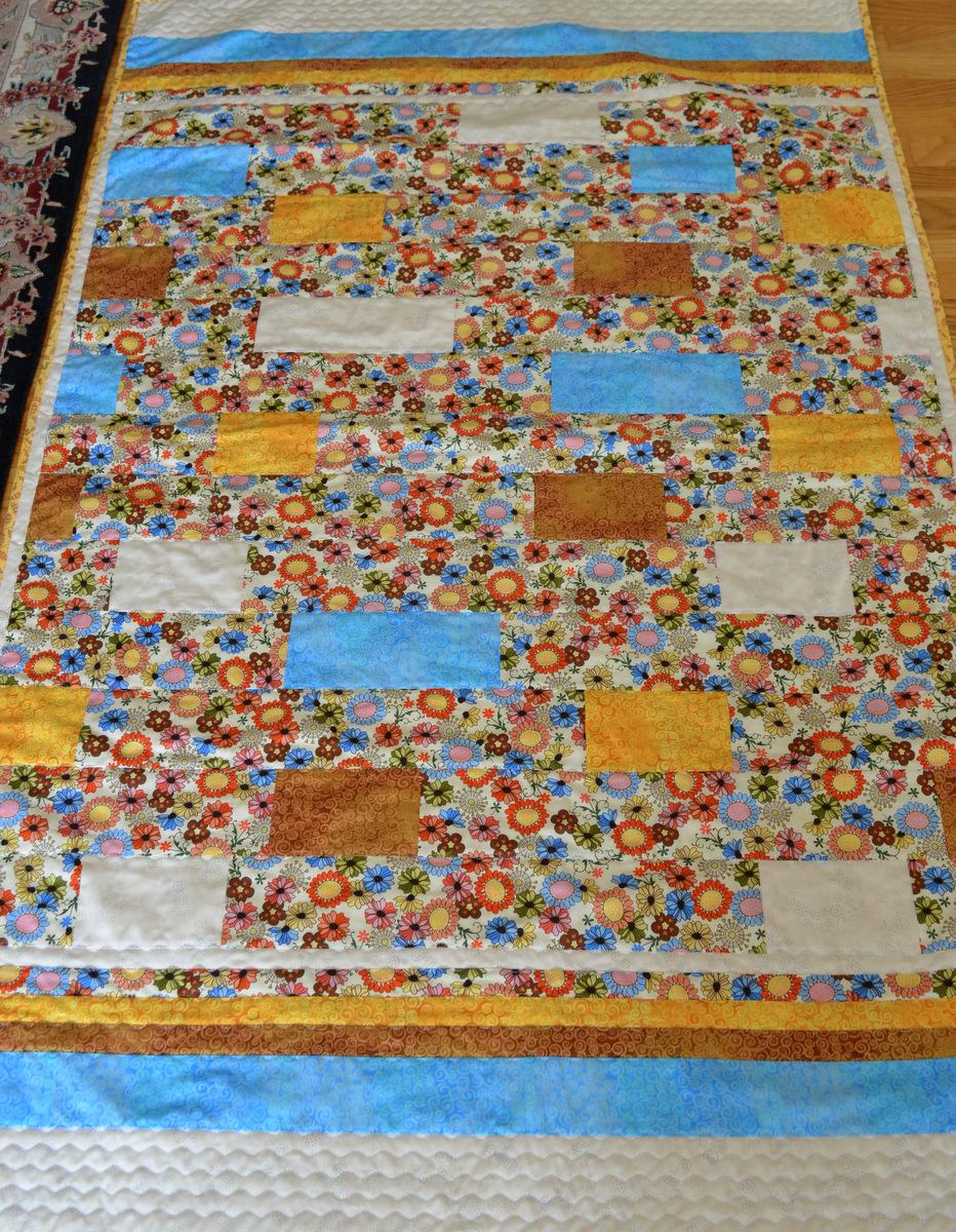 Westie Julep: The Lasagna Quilt