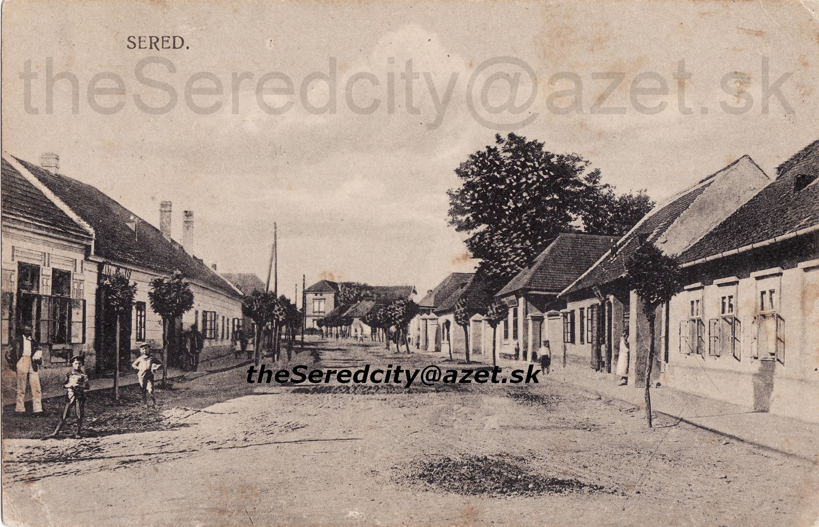 Szered - Sered nad Váhom - Sered - Sereď: októbra 2010