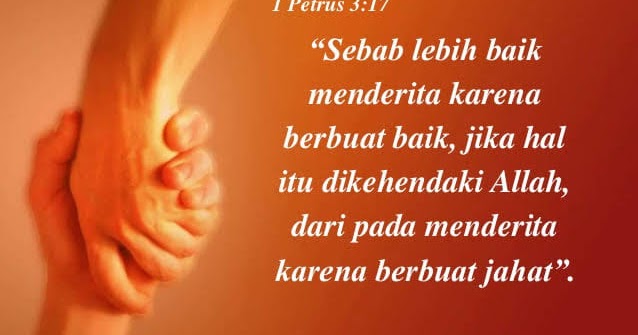 Menderita Dengan Sabar