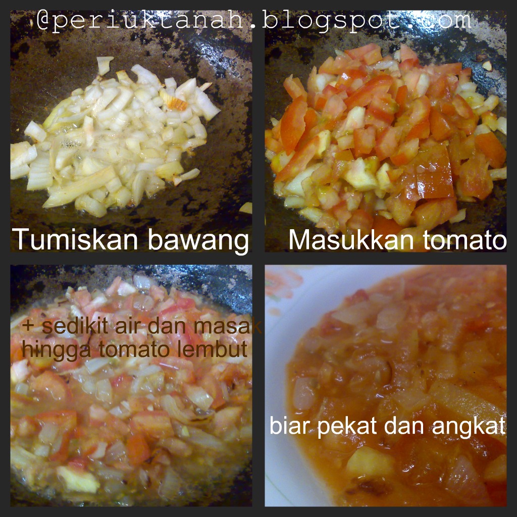 periuktanah: Sarapan Roti dengan Kuah Tomato