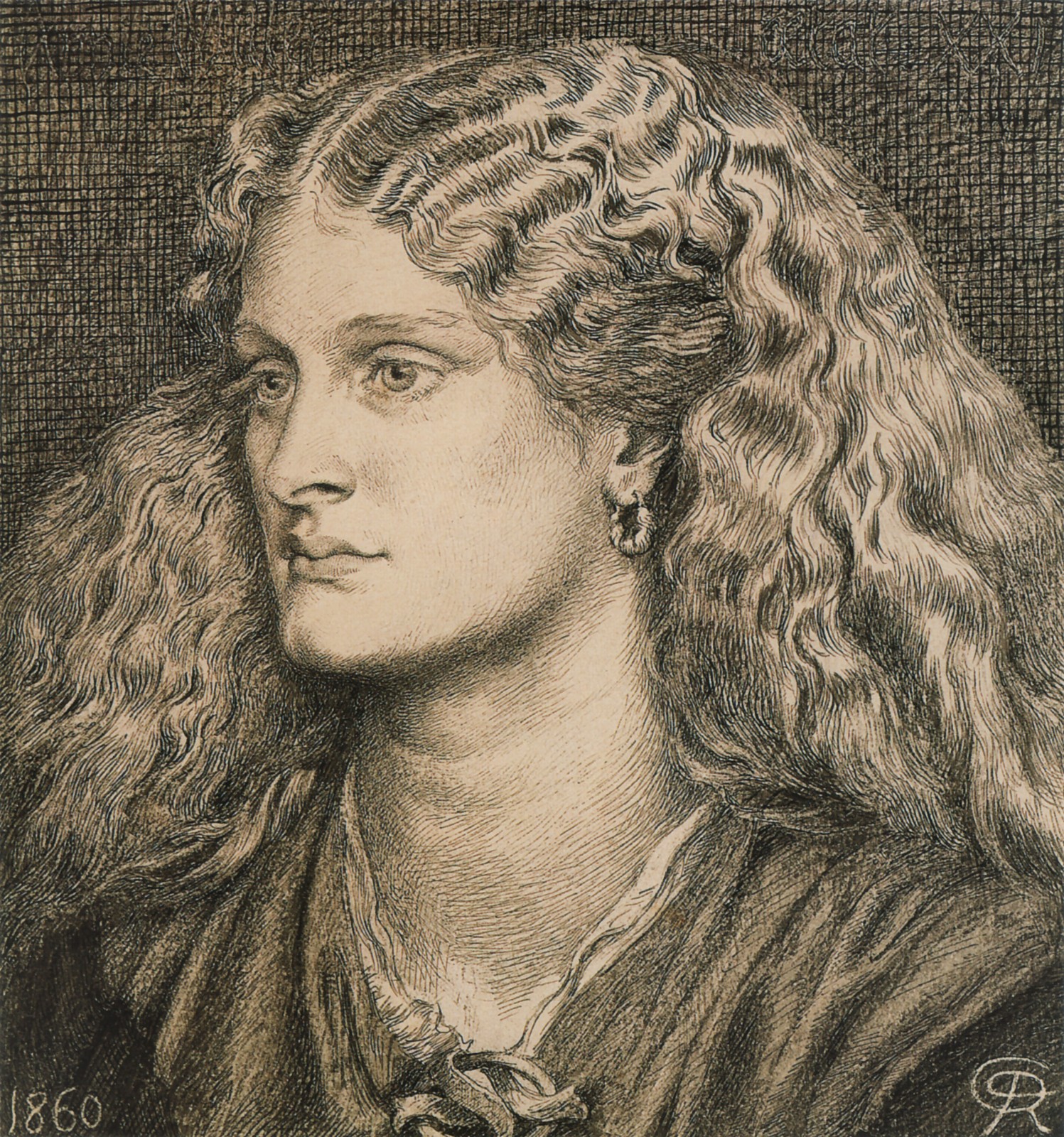 Dante Gabriel Rossetti | Pre-Raphaelite painter | Drawings ⁽³⁾ | Tutt ...
