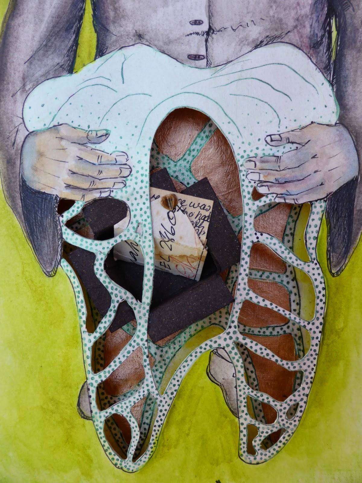 Australian Art Journal Swap : The man with the hollow tooth: Mon's ...