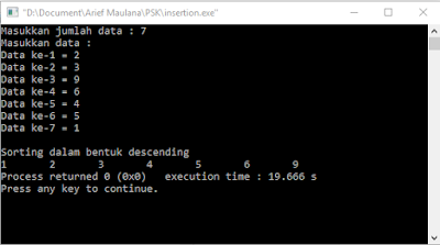 Macam-macam Sorting pada Bahasa C | Materi Pelajaran