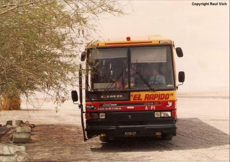 Recuerdos "El Rapido internacional" y sus llamativos buses