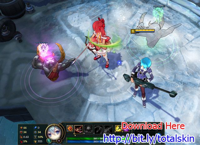 [Mod Skin] Caitlyn As Sinon V3 - Download Mods Skin Lien Minh ...