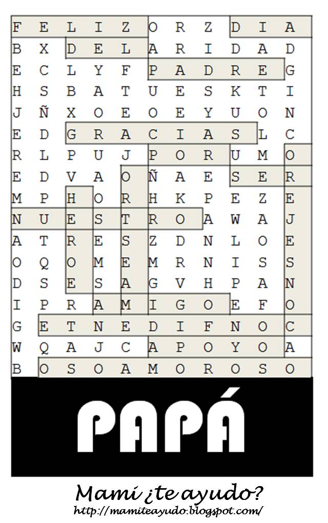 Mami ¿te ayudo?: Día del padre express