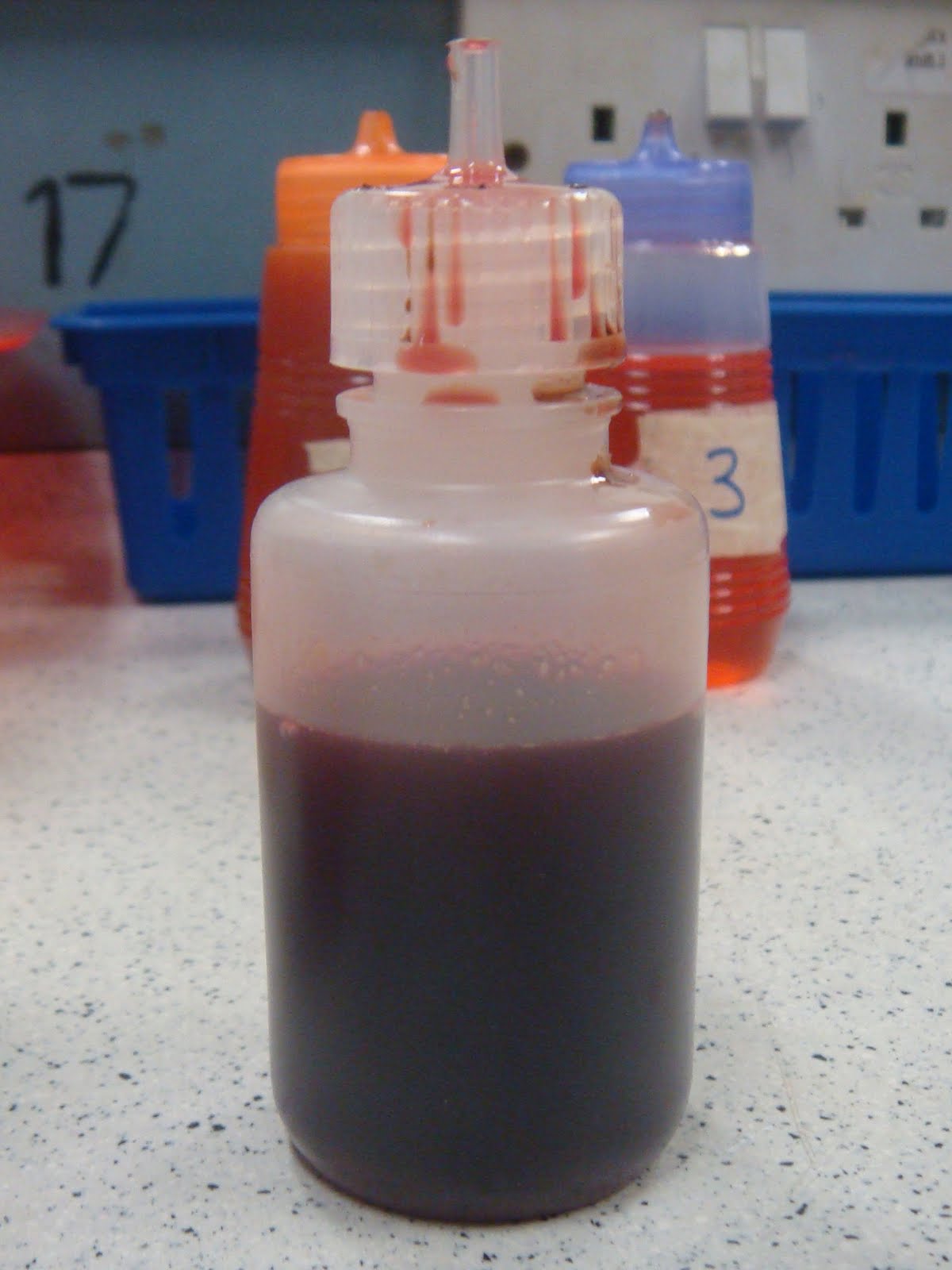 CSI//myrthh: Blood Identification Practical: Test 3