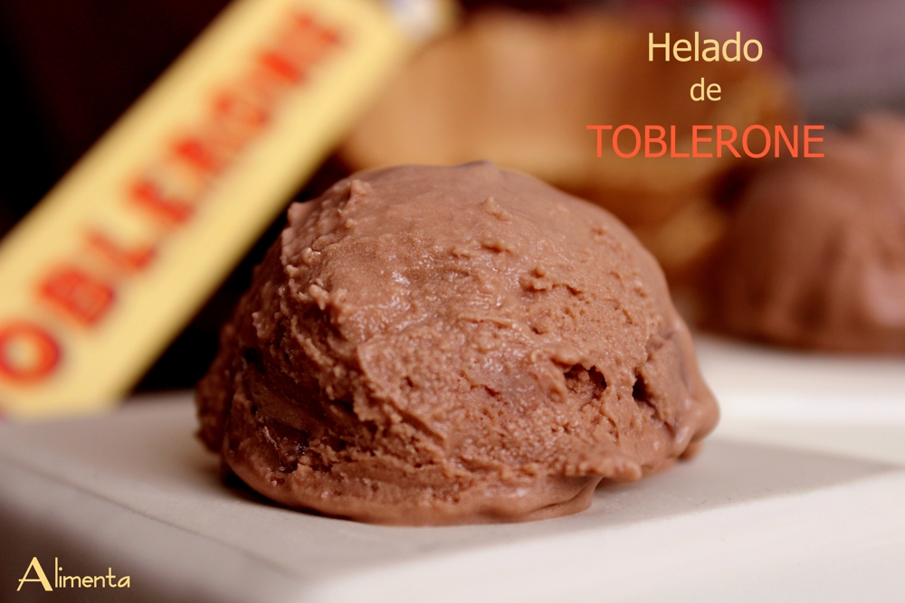 ALIMENTA: HELADO DE TOBLERONE